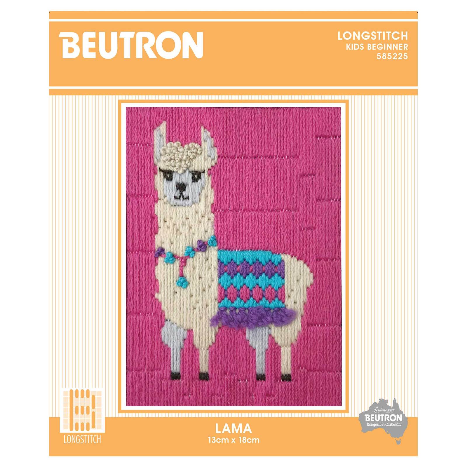 Beutron Llama Long Stitch Kit