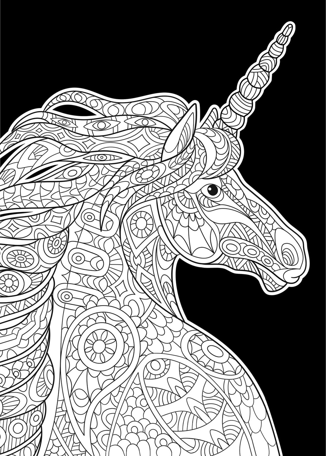 Velvet Poster Art - Unicorn Velvet Poster Art - Unicorn
